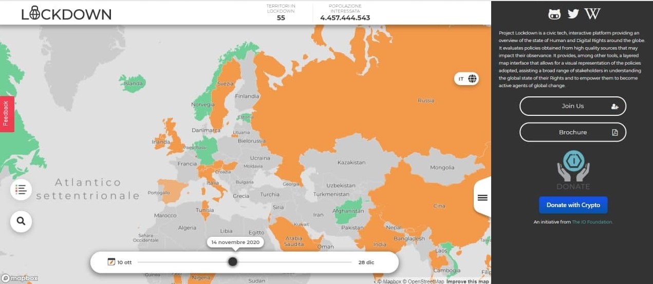 PROJECT LOCKDOWN: KEEPING RIGHTS UNDER CONTROL - Volunteer in the world